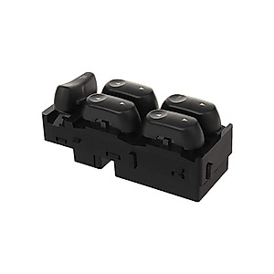 BRTEC Driver Side Master Power Window Switch 2002 2003 2004 for Ford F250 F350 F450; 2002 2003 for Ford Explorer; 2002 2003 2004 2005 for Ford Excursion & for Mercury Mountaineer Power Window Switch