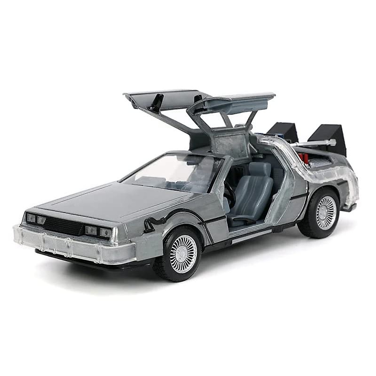 Jada Toys BTTF Part I TIME Machine W/Light 1/24 DIE-CAST Vehicle