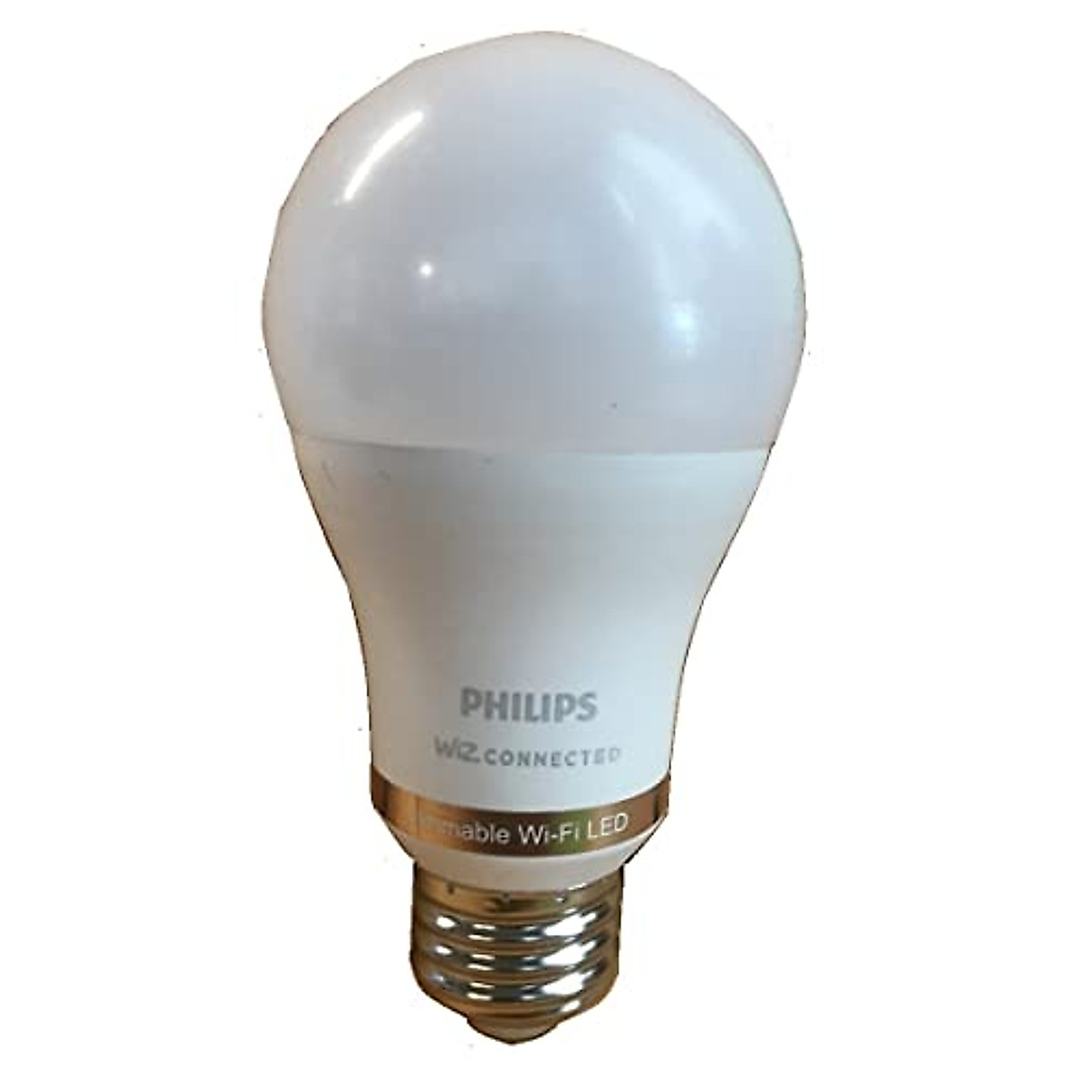 Philips Soft White A19 LED 60W Equivalent Dimmable WiZ Connected Smart Light Bulb 4 Pack
