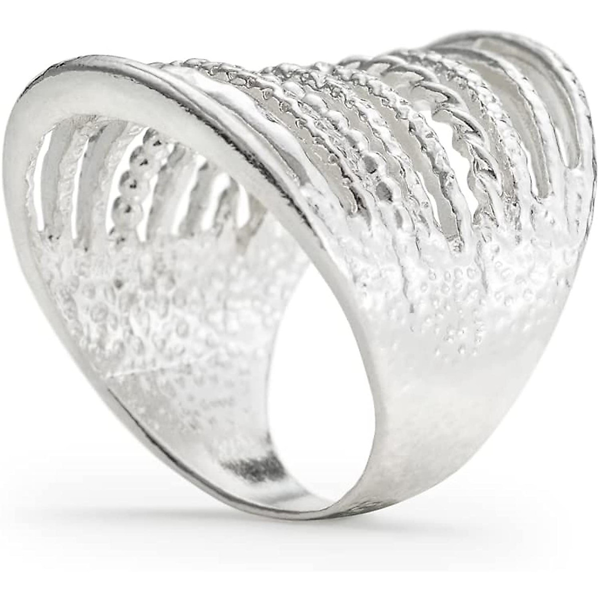 Joolala Sterling Silver Women’s Ring – 925 Silver Rings for Women – Elegant and Stylish Design – Various Models – Gorgeous Oxidized Finish – Ideal Promise Ring, Anniversary (9)