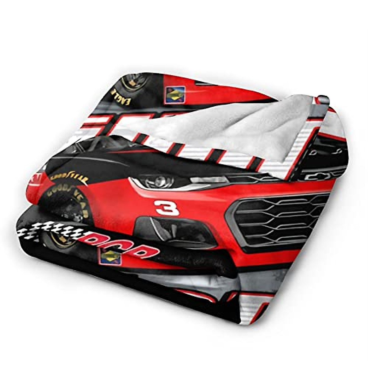 Austin Dillon 3 All Season Fleece Blanket Throw Ultra Soft Flannel Blanket Digital Printed Premium Fluffy Microfiber Fleece
