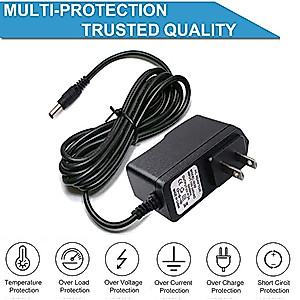 6V Baby Swing Power Cord AC Adapter Compatible with Fisher-Price Cradle Swing, Rainforest Cradle Swing, Butterfly Ocean Wonders Power Supply Cable