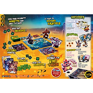 IELLO King of Tokyo Monster Box, Strategy Board Game, 2-6 Players, Ages 8+, 30 Minute Playing time, All King of Tokyo expansions Included