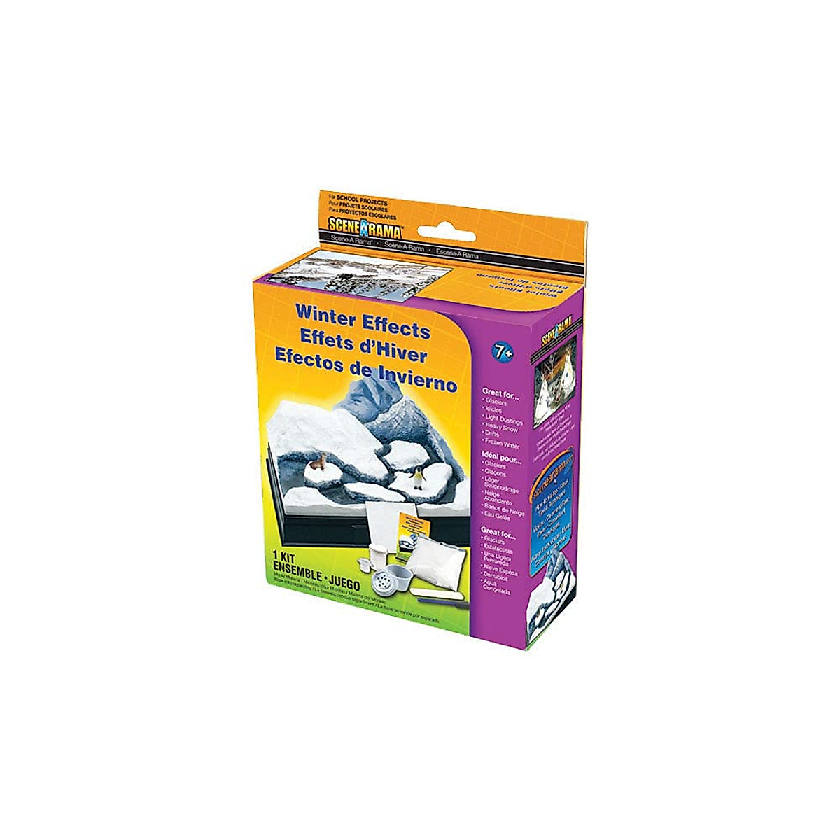 Woodland Scenics SP4123 Winter Effects Diorama Kit,Multicolor