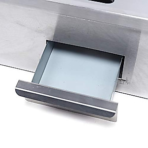 3000W 22" Commercial Electric Countertop Griddle Flat Top Grill Hot Plate Bbq Non-Stick Flat Large Countertop Griddle, Adjustable Thermostatic Control, For Home Or Commercial Places