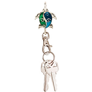 Finders Key Purse Honu Women’s Key Chain - Lobster Clasp Closure, Key Holder, Keychain Accessories, Red