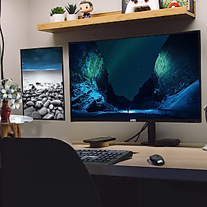 TechMagnet All in one Desktop Computer, Cheetah 4, Intel Core i3 4th Gen 2.9Ghz, 8GB DDR3, 120GB SSD, New 22 inch LED, MTG Wireless Ergonomic Keyboard Mouse, WiFi, Windows 10 Pro (Renewed)