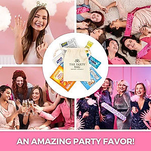 1 Pre-Filled Party Kit for Bachelorette Party Favors, Birthdays, Bridal Showers & Wedding Party Favors | 6 Pcs Premium Bulk Bachelorette Kit Supplies, Items & Bags for Adult Kit (1 Kits)