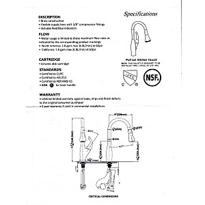 Westbrass S3348-26 Drop-In Stainless Steel 3-Hole 50/50 Double Bowl Kitchen Sink Set with Faucet in Polished Chrome (Strainers not included) 33" Polished Chrome