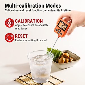 ThermoPro TP511 Digital Candy Thermometer + ThermoPro TP420 2-in-1 Instant Read Thermometer for Cooking