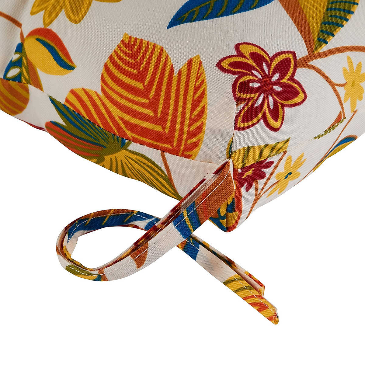 Greendale Home Fashions 44-inch Outdoor Swing/Bench Cushion, Set of 1, Foliage