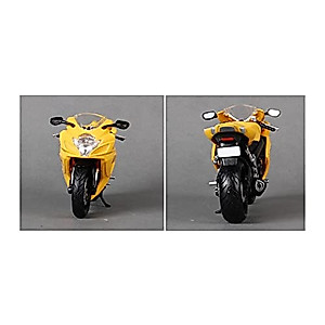 CARZE Die Cast Collectable for Suzuki GSXR GSX-R 600 Diecast Motorcycle Model Birthday Gift Toys Car Collection 1/12