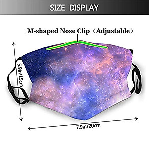 Akabsh Face Bandanas, Adult Breathable Reusable Face Bandanas Windproof Outdoor Bandanas