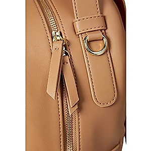 Tommy Hilfiger Schyler Smooth Grain PVC Backpack Basket Brown/Tommy Red One Size