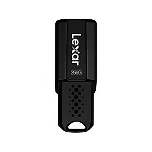 Lexar 256GB JumpDrive S80 USB 3.1 Flash Drive for Storage Expansion and Backup, Up to 150MB/s Read, Black (LJDS080256G-BNBNU)