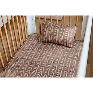 Pobibaby - 2 Pack Premium Toddler Pillowcase - Ultra Soft Jersey Knit - Crib Pillow, Kids Pillow, Travel Pillow Case Cover (Wildlife)