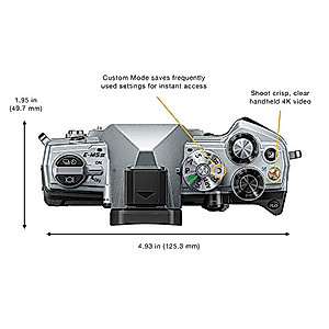 OLYMPUS OM-D E-M5 Mark III Body Silver