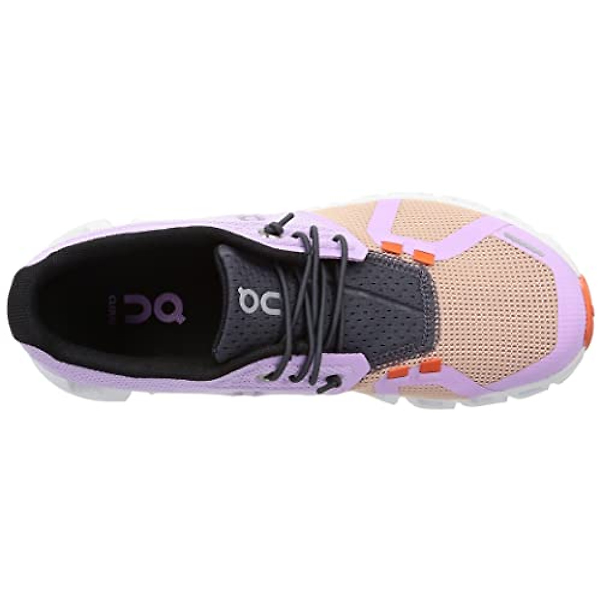 ON Women's Cloud 5 Push Sneakers, Fiji/Rose, 9.5