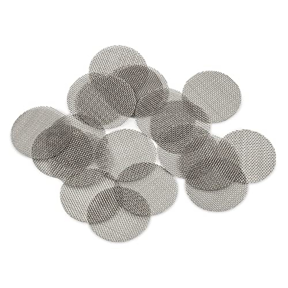 PLUMBING PACK OF 20 FAUCET AERATOR SCREENS BRASS 13/16" O.D. Filters Pipe Bowl Screens