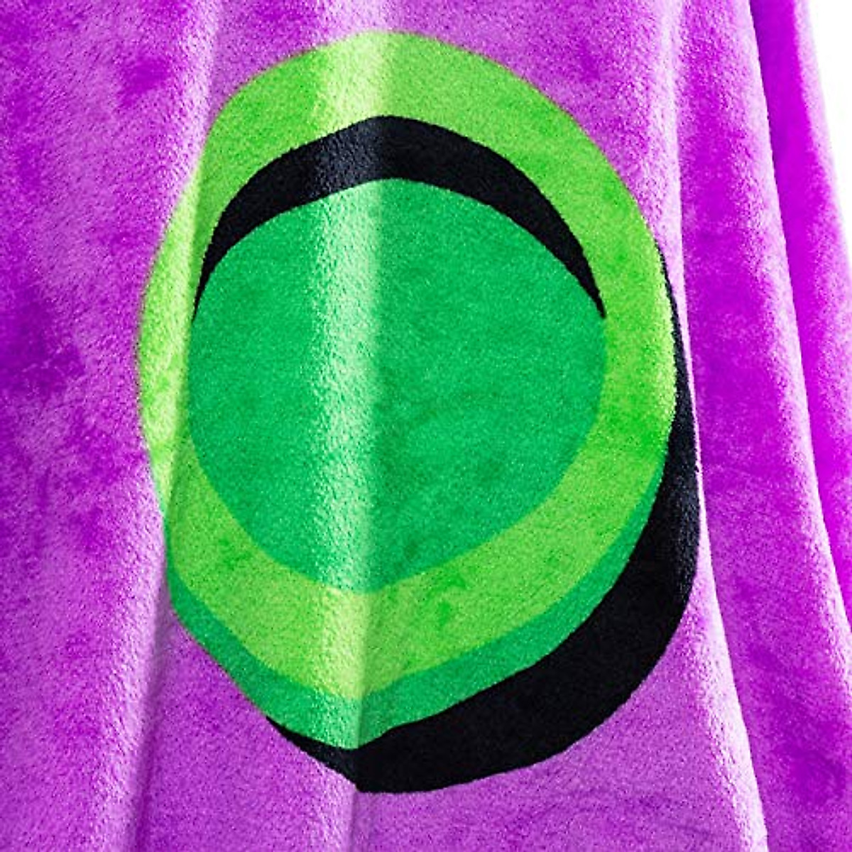 getDigital Purple Tentacle Wearable Throw Blanket with Sleeves - Cozy Fleece Blanket for Adults - Funny Merchandise Inspired by The Retro PC-Game Day of The Tentacle - One Size 55.12 x 78.74 inch