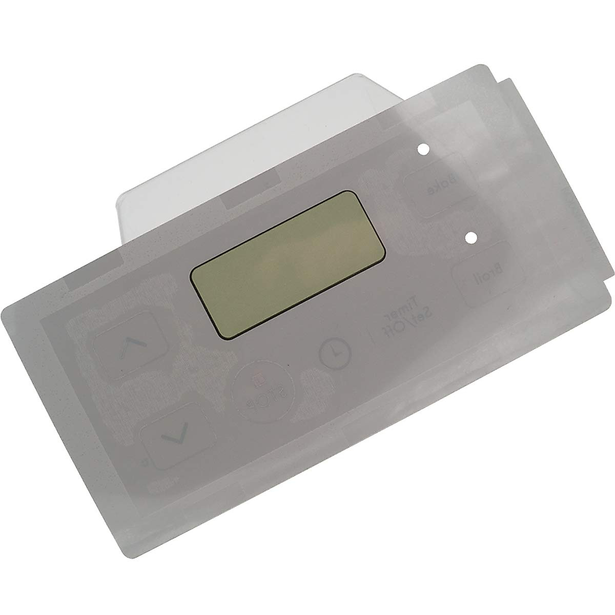 Supplying Demand 316354400 1793684 Range White Clock Overlay Replacement Model Specific Not Universal