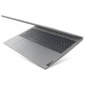 Lenovo IdeaPad 3i 15.6" FHD Laptop, Core i3-1115G4 up to 4.10 GHz, 8GB DDR4 RAM, 256GB PCIe SSD, HDMI, USB, WiFi, Keypad, SD Card Reader, Webcam, FP Reader, Platinum Gray, Win 11