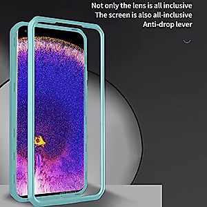 Asuwish Phone Case for Oppo Find X5 Pro 5G Cover Credit Slim Ring Card Holder Stand Cell Accessories FindX5Pro 5X Pro 5XPro X5Pro PFEM10 CPH2305 PFFM20 Women Men Green