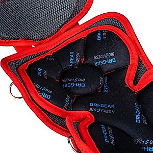 CHAMPRO Optimus Pro Leg Guard - 13.5" Shin Guard, Scarlet