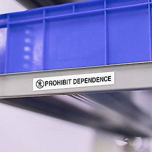 TZe-251 24mm Label Tape Label KINGDOM Compatible 1 Inch Label Tape Replacement for Brother P Touch 24mm 0.94 White Laminated TZe251 TZe TZ Tape for Brother PTD600 PTP710BT PTP750W, 4-Pack