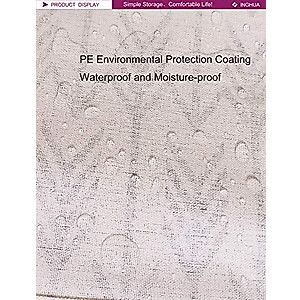 INGHUA Rectangular Storage Basket Fabric Organizer Bin for Toys,Books,Clothes,Gifts,Pets-Perfect for Home,Office,Nursery,Dorm,Shelf(Rec Black Arrows)