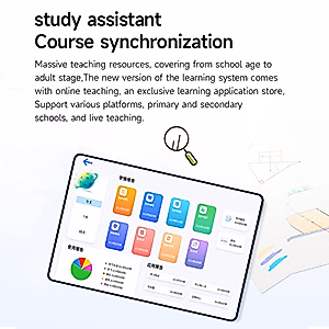 Huleo Gaming Tablet, 10.1in Tablet 1600x2560 6GB RAM 128GB ROM for Long Commutes (US Plug)