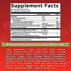 Kids Multivitamin + Immunity + Vitamin C Gummies Bundle by MaryRuth's | Supports Immune Function & Overall Health for Adults & Kids.