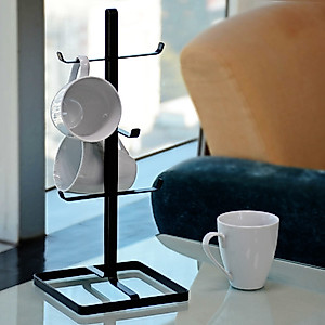 Neat-O Metal Mug Tree Holder Organizer Rack Stand