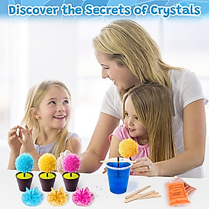 GobiDex Crystal Growing Kit, Science Kits for Kids Age 8-12, Grow Fast in (24H) Science Experiments Lab Toys, DIY STEM Projects Learning & Educational Toys, Crafts Gift Boys & Girls Ages 6 7 8 9 10 12