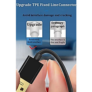 USB to HDMI Cord Cable, fenoero Hdmi USB Converter Cable Adapter USB 2.0 Male to HDMI Male Charger Cable Adapter, 1M / 3.3FT