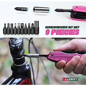 Womens Gifts for Christmas - Stocking Stuffers for Women, Gifts for Women Wife Mom Girlfriend - Christmas Mothers Day Gifts, Birthday Gifts for Women - Womens Stocking Stuffers, Pin'k Multitool Knife