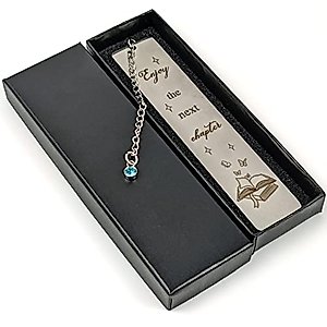 YoeeJob Metal Bookmark Gifts for Women/Men,Inspirational Bookmark with Tassel Gifts for Book Lover, Retirement Book Marker for Coworker Leaving New Job Promotion Christmas
