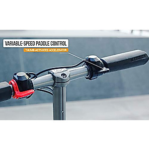 Razor E Prime Adult Electric Scooter - Up to 15 mph, 8" Airless Flat-free Tires, Rear Wheel Drive, 250W Brushless Hub Motor, Lightweight Aluminum Frame, Anti-Rattle System, Foldable