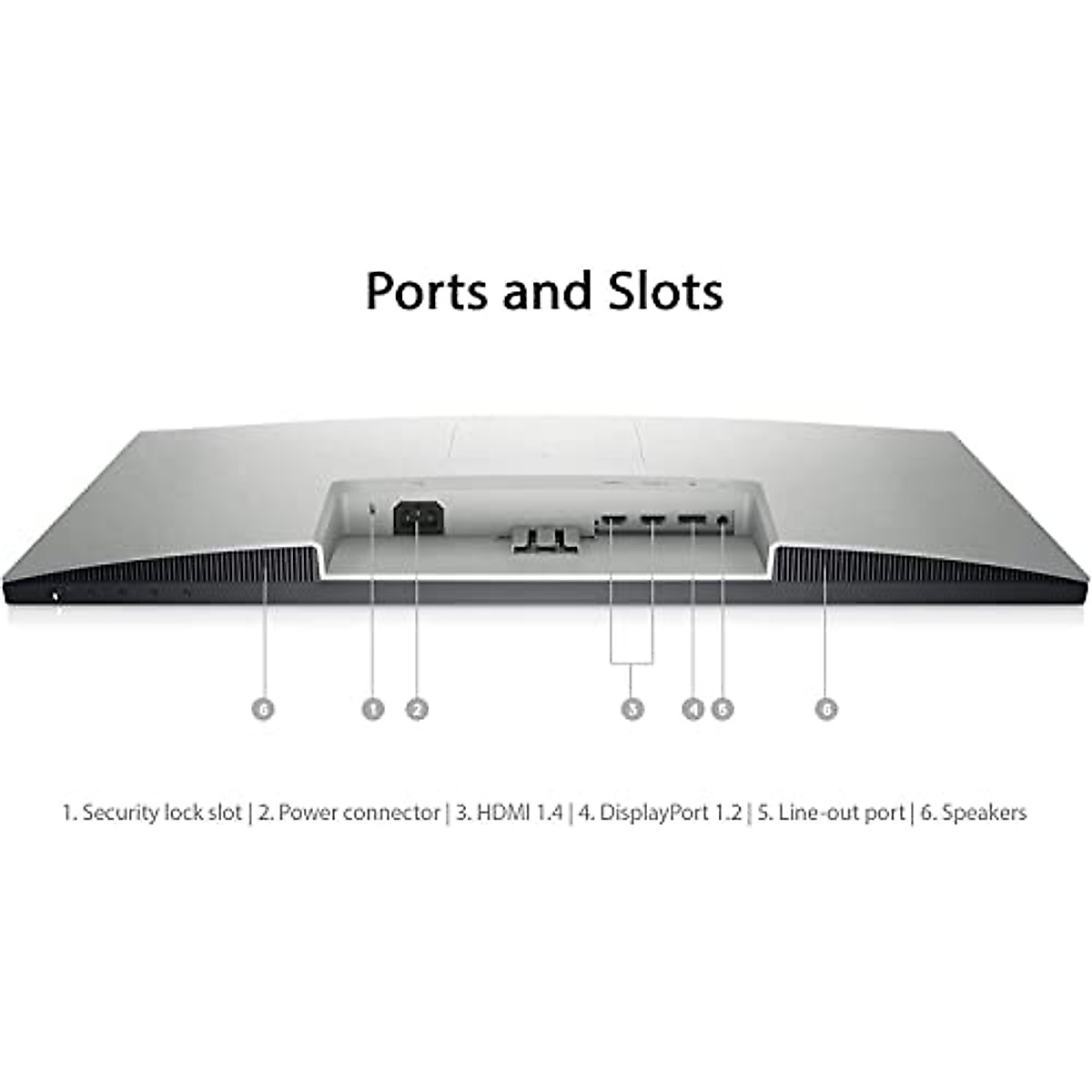 Dell 27-inch QHD 1440p (2560x1440) IPS Ultra-Thin Bezel Monitor, 75Hz Refresh Rate, ADM FreeSync, Built in Speakers, VESA Certified, DisplayPorts, HDMI, Sliver Silver