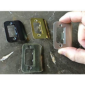 Gator Door Latch Restorer - Strike Plate (Satin Nickel)