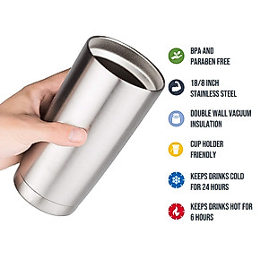 Chemistry Gifts- Coffee Tumbler/Travel Mug 20oz - Gift Idea for Teachers, Biology, Nerd, Science Teacher, Biology, for Adults, Professor, Women, Men, Geek