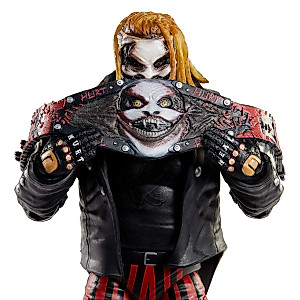 WWE Ultimate Edition Wave 7 The Fiend Bray Wyatt Action Figure 6 in with Interchangeable Entrance JacketLanternExtra Head and Swappable Hands for Ages 8 Years Old and Up