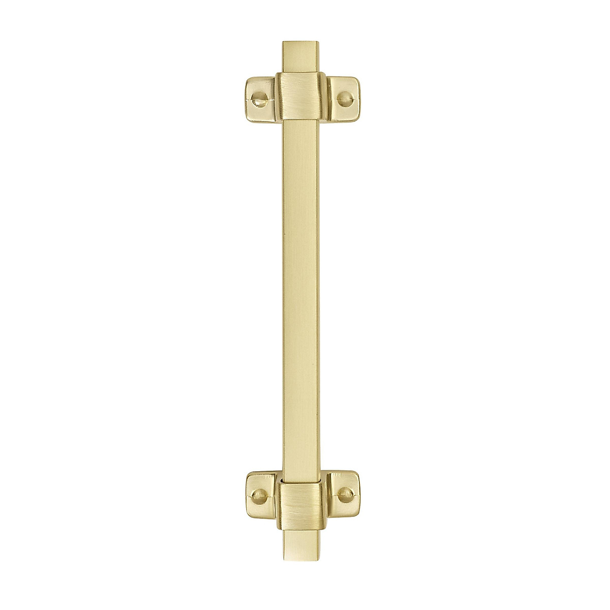 Amerock | Cabinet Pull | Matte Gold | 5-1/16 inch (128 mm) Center-to-Center | Rockwell | 1 Pack | Drawer Pull | Drawer Handle | Cabinet Hardware