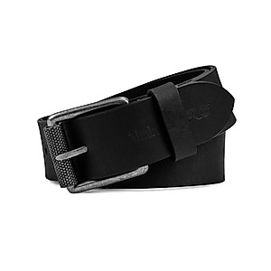 Timberland PRO Men's Big and Tall 40mm Workwear Work Leather Belt, Black/Roller Buckley, 44