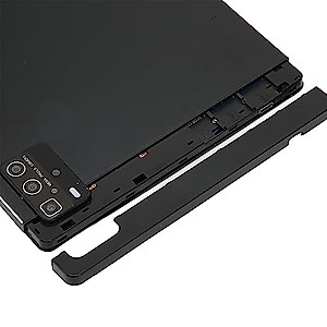 DAUZ Tablet, Front 5MP Rear 8MP 6GB RAM 128GB ROM 10.1in Tablet Support 4G Calls US Plug 100-240V for Study Entertainment (Black)
