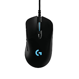 Logitech G403 Prodigy RGB Gaming Mouse – 16.8 Million Color Backlighting, 6 Programmable Buttons, Onboard Memory, Up to 12,000 DPI (Renewed)