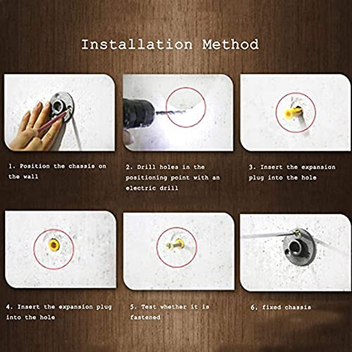 BOCbco Metal Pipe Wood Shelf Wall Mounted, 2 Tiered Industrial Pipe Shelves Bookshelf Pipe Towel Rack Shelving,Floating Wall Shelves Farmhouse Washroom Bathroom