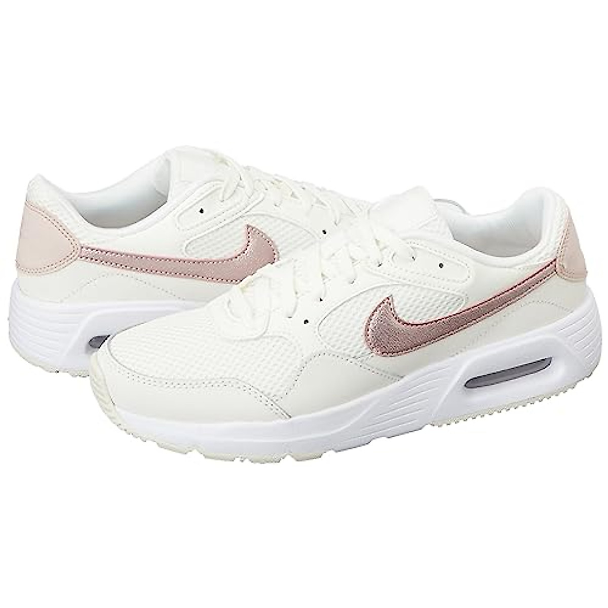 Nike Womens WMNS Air Max Sc Se Running Shoe, SAIL/PINK OXFORD-PHANTOM-WHITE, 8 UK (10.5 US)