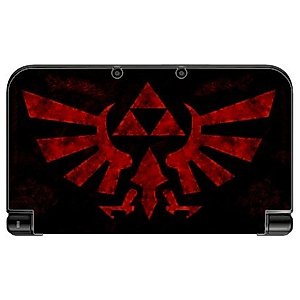 Red Triforce New 3DS XL 2015 Vinyl Decal Sticker Skin by Demon Decal