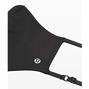 Lululemon Athletica Double Strap Face Mask (Black), One Size